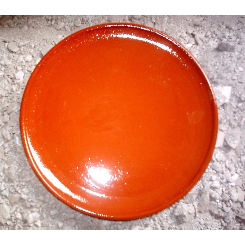Plato barro rojo varios tamaños